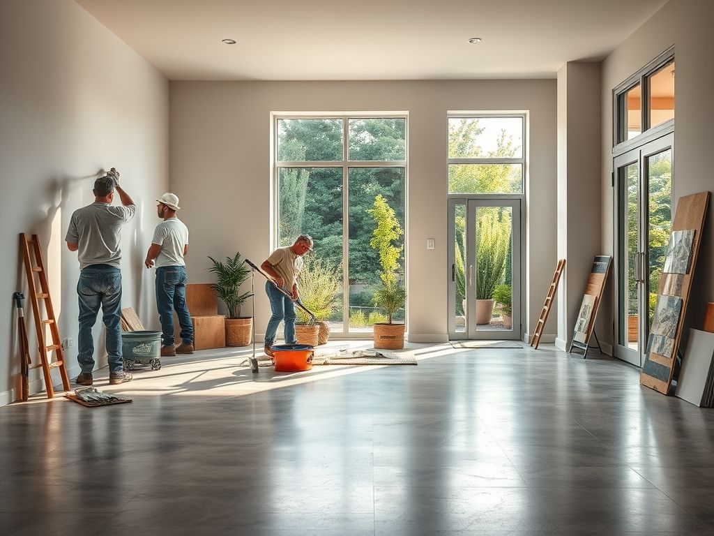 Interior Renovation - Linkfy Services | Residential & Commercial Painting, Cleaning, Concrete ...